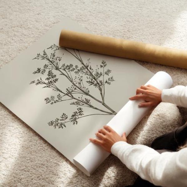 Poster Mockup With Person, Rolled Up: Unrolling Rolling, Detailed ...