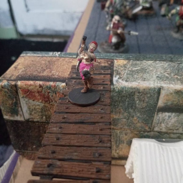 Female Tiefling Warlock Miniature - Etsy