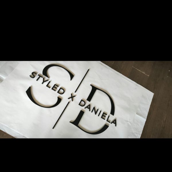 Custom Laser Cut Logo Sign,lobby Sign, Office Decor, Office Sign for ...