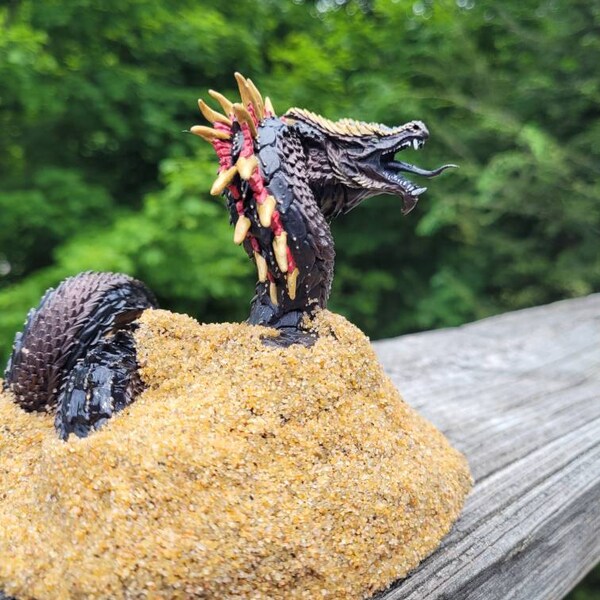 Krayt Dragon Wyrm World Serpent Gargantuan 3D Printed Dungeons and ...