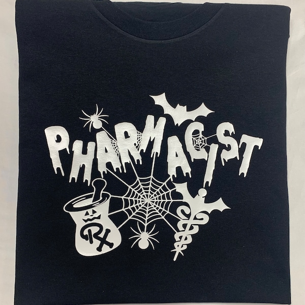 Pharmacy Tech Halloween Svg, Spooky Pharmacist Svg, Halloween Pharmacy ...