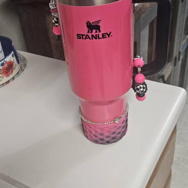 Stanley Tumbler Bow Pink Peony Camelia Gradient Fuchsia Flamingo ...