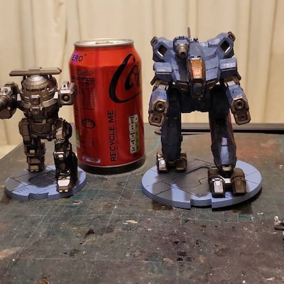 Battletech/citytech Mapscale Buildings Kiudo Fortress - Etsy