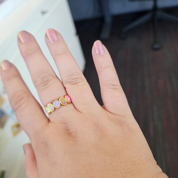 Solid 14k Gold Engravable Signet Ring, Minimalist Gold Ring, Small/tiny ...