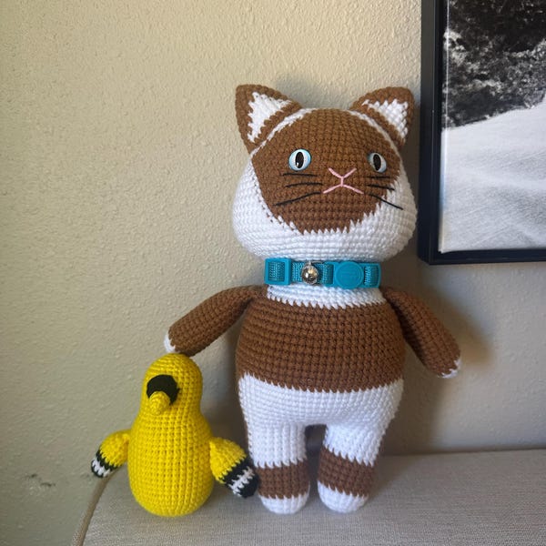 Custom Cat Plush, Custom Stuffed Cat, Cat Stuffed Animal, Custom ...