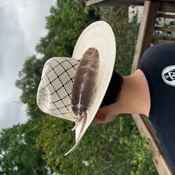 Buckaroo Cowboy Hat Feather, Beautiful Hat Feather, Western Feather ...