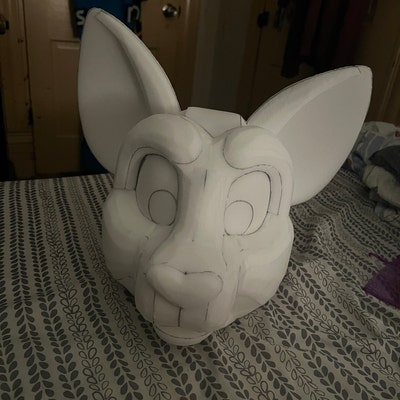 Feline / Red Panda Fursuit Head Base - Etsy