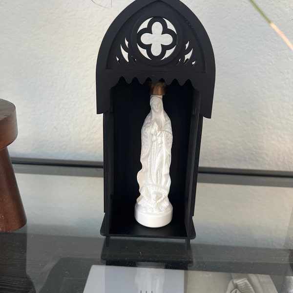 Gothic Temple Wooden Small Niche Crypt - Etsy