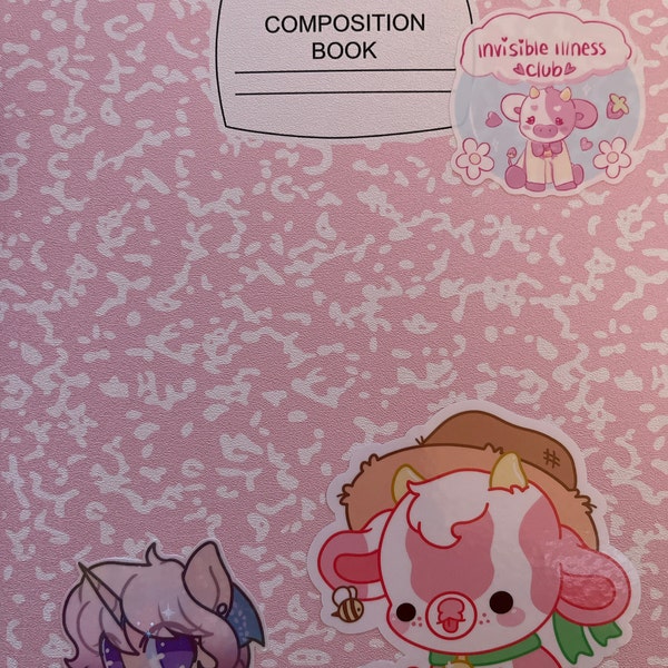 Parfait the Raspberry Cow Plush Kawaii Gift for Kids Cottagecore ...