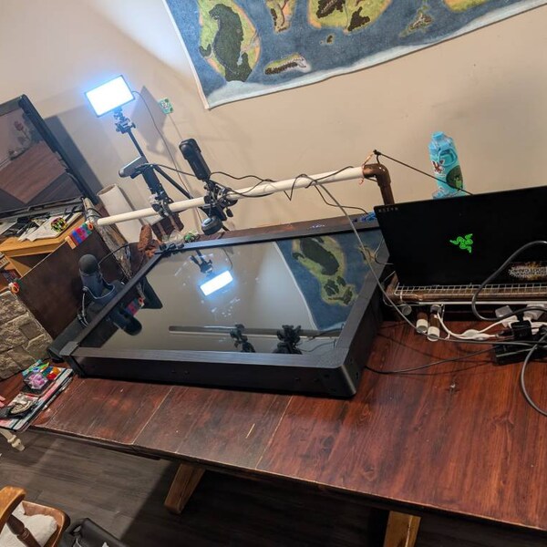 43" Digital Map Case Display for Tabletop Gaming D&D, Dnd, Role Playing ...