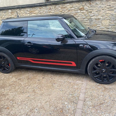 Mini Cooper Bonnet Stripes, Stripes for Hood, Racing Decoration Decals ...