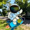 Spaceman Spaceship Astronaut Pattern Suncatcher Galaxy Funny Gift ...