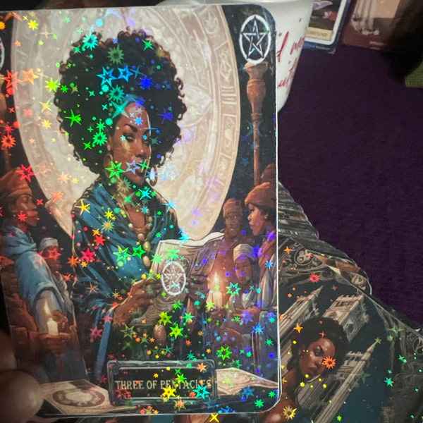 Holographic Native American Chief Sticker, Stickers for Laptop ...