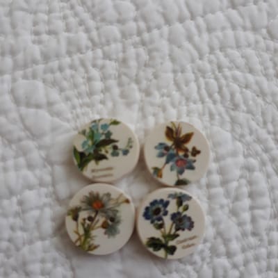Vintage Garden Buttons Handmade - Etsy Australia
