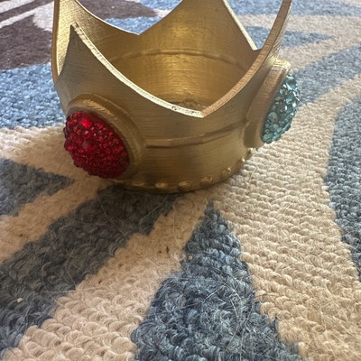 Princess Peach Crown Super Mario Princess Peach Cosplay Swarovski ...