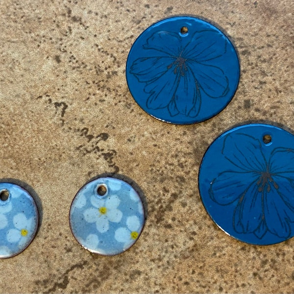 Overglaze Decals, Circle Ceramic Decals - Enamel Decal - Fusible Decal ...