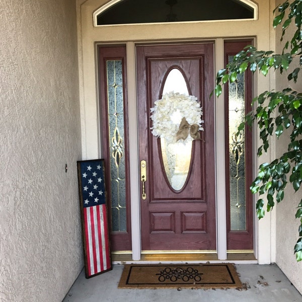 Authentic Shotgun Shells, Burlap, Buck Deer, Red and Green Christmas or ...