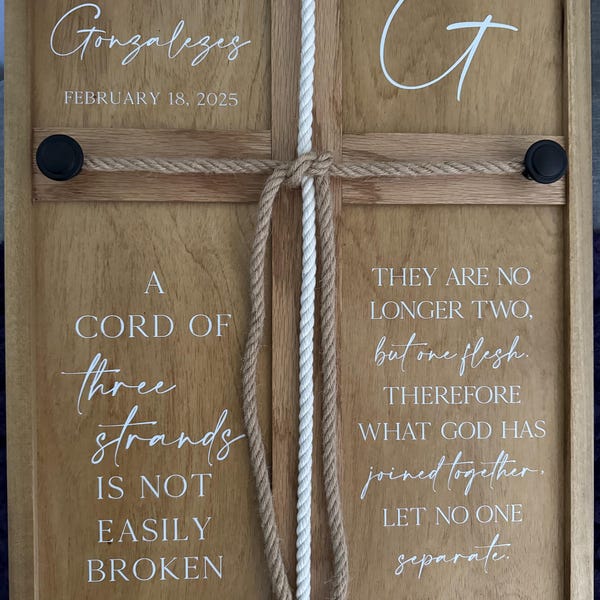 A Cord of Three Strands | What God Joined Together | Trinity Braid ...