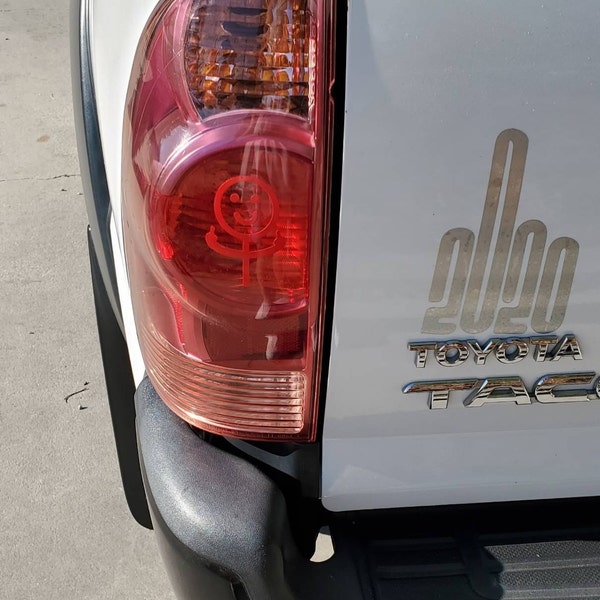 Stick Figure Flipping off Vinyl Decal - Etsy