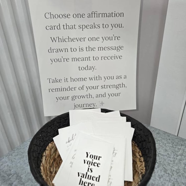 Inspirational Quote Cards Printable Affirmation Cards Digital ...