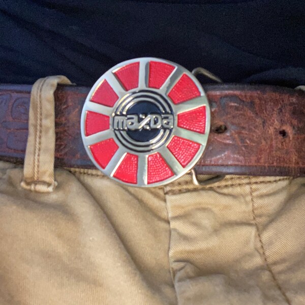 Vintage Men's Belt Buckle Engineer Commemorative Solid Brass 1984 Baron ...