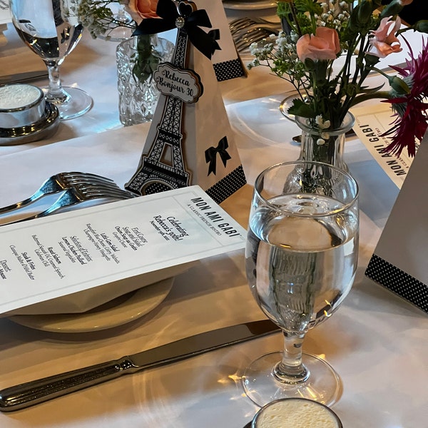 Paris Favor Box, Paris Party Decor, Paris Decoration,paris Treat Boxes ...