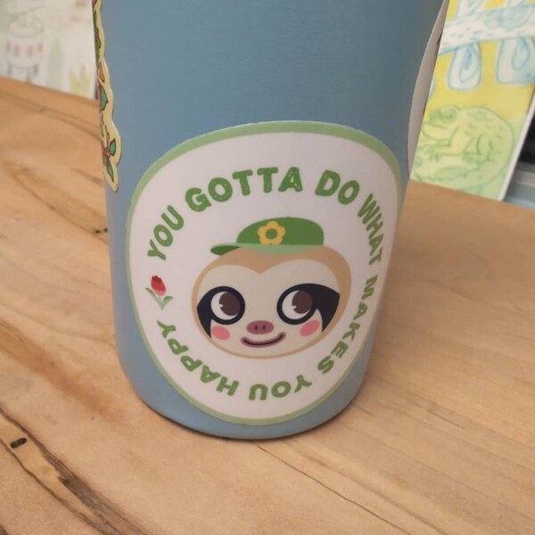 Raymond Vinyl Sticker | Animal Crossing Inspired | Die-cut Decal for ...