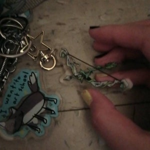 Jade Harley God Tier Witch of Space Homestuck Acrylic Keychain Charm - Etsy