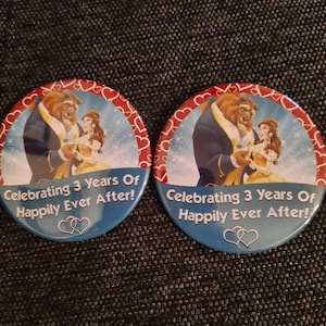 Custom Button Custom Event Button Custom Disney Buttons - Etsy