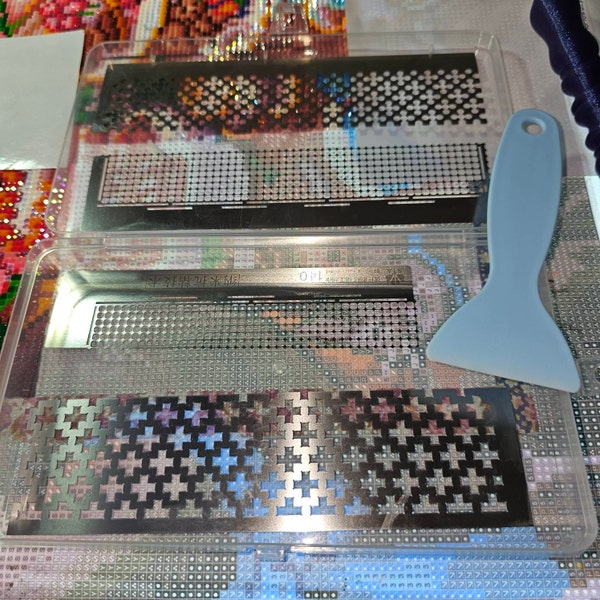 Alignment Ruler for Diamond Painting Pen & Cross Stitching, 238 Square ...