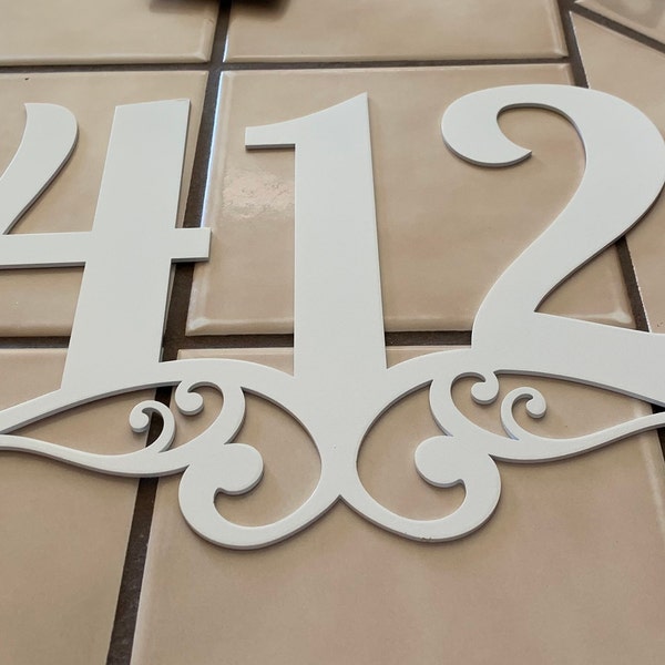 Decorative Custom House Address Sign - Etsy