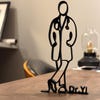 Doctor, Customized Line Art Figure, 3D Printed Gift, Unique Doctor Gift ...
