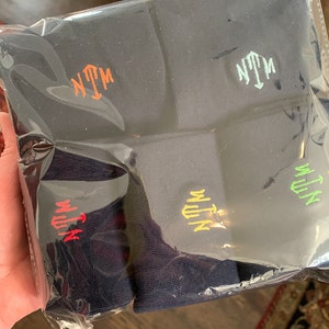 Monogrammed Mens Dress Socks/monogrammed Socks for - Etsy