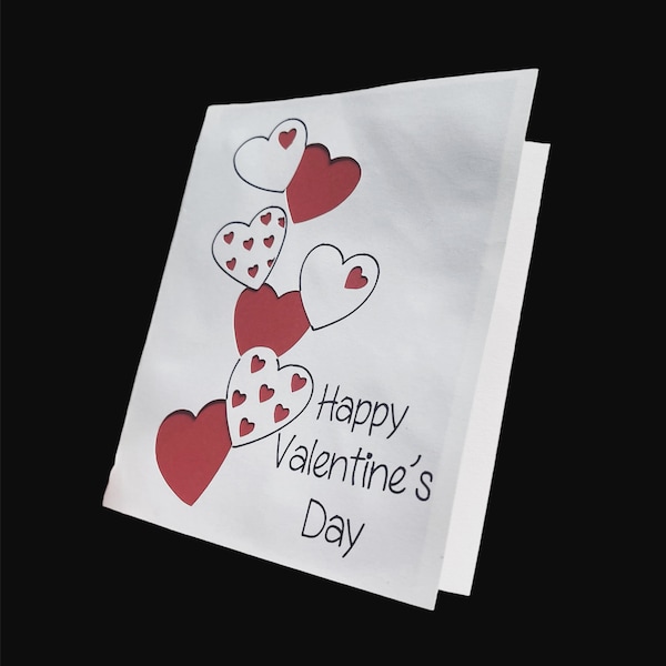 SVG: Valentine’s Day Insert Card. Cricut Joy Friendly. Draw and Cut ...
