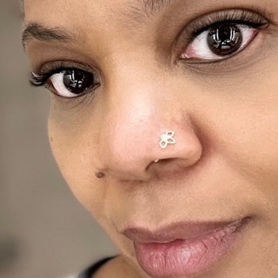 Indian Nose Pin Gold Indian Nose Pin Indian Nose Stud - Etsy