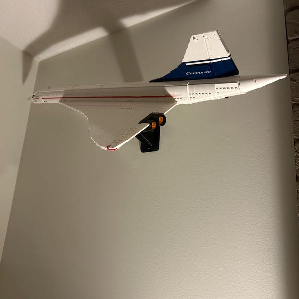 Angled Wall Mount for Lego Icons Concorde 10318 | Durable | Easy ...