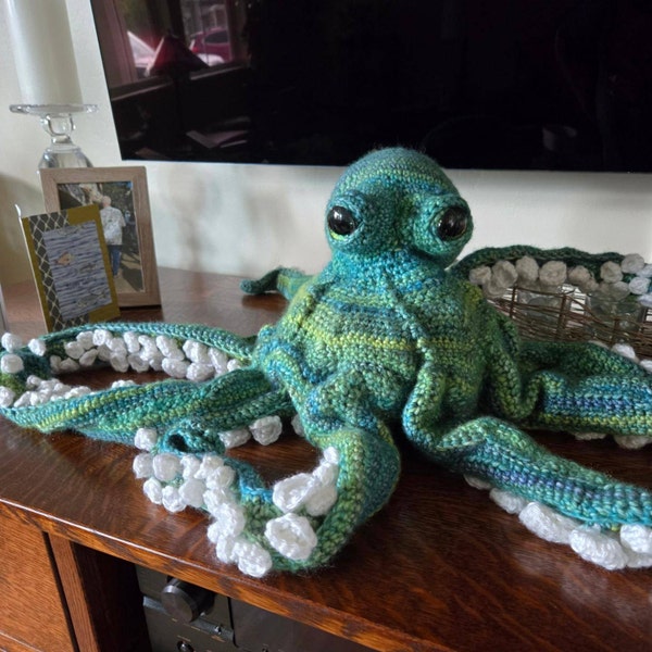 Realistic Octopus Crochet Pattern by Crafty Intentions DIGITAL PDF ...