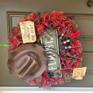 Horror Themed “chucky” Wreath - Etsy