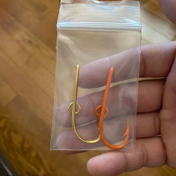 Camo Fish Hook Hat Pin - Hat Clip for Hat or Cap - Money Clip/tie Clasp ...