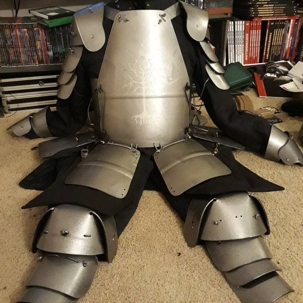 Medieval Breastplate Armor, SCA Legal HDPE Cuirass for Rattan Combat ...