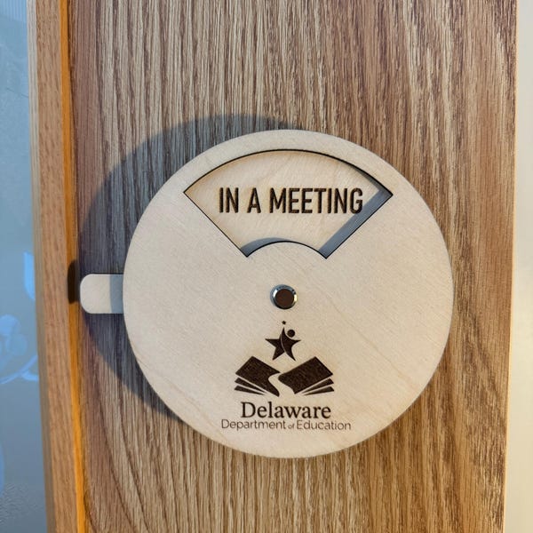 Office Door Sign | Out of Office Sign | Remote Working Sign | Meeting ...