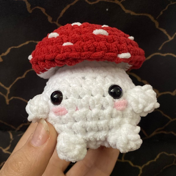 Chunky Mushroom Pop Crochet Pattern PDF - Amigurumi Pattern, Animals ...