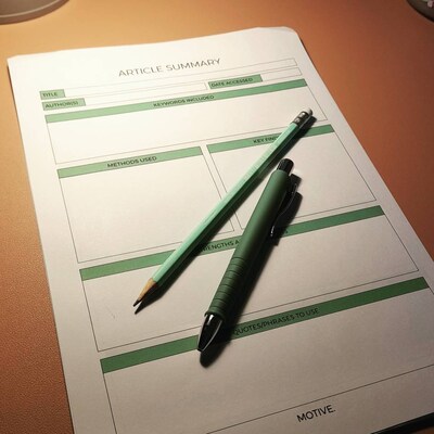 Student Revision Checklist and Note Taking Cornell Template A4 - Etsy