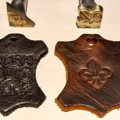 013-13 MEANDER Rounded Leather Stamp Homemade Custom Saddlery Tool - Etsy