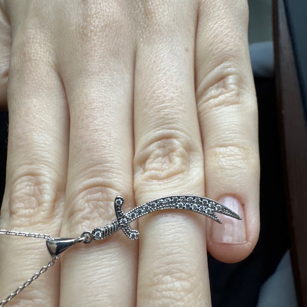 Silver Circassian Flag Necklace, Flag of Adygea Necklace, Circassian ...