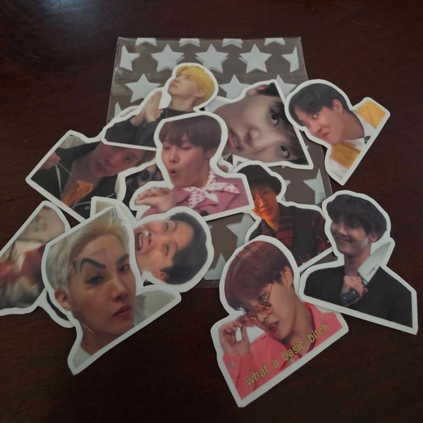Handmade Ateez Meme Sticker Grab Bag! Wooyoung Sticker Ateez San ...