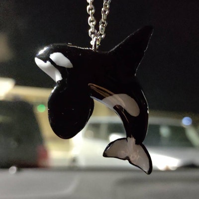 Orca Keychain Pendant - Etsy