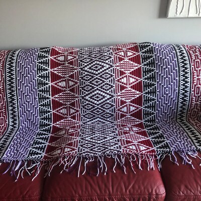 Diamondback Blanket Overlay Mosaic Crochet Pattern - Etsy