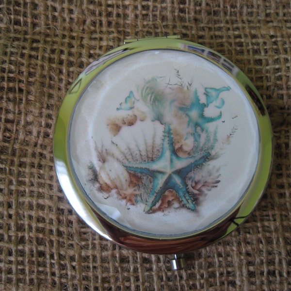Personalized Compact Mirror Blank - Photo Frame Pocket Mirror - Metal ...
