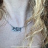 Zoe Name Necklace, Named Necklaces, Aria Name Necklace Best Christmas ...